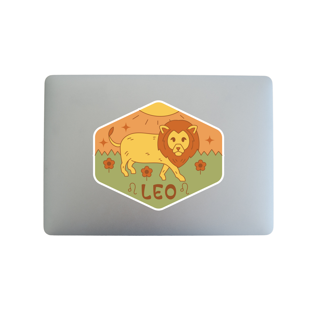 Leo Zodiac Sign Waterproof Sticker – Get Decaled