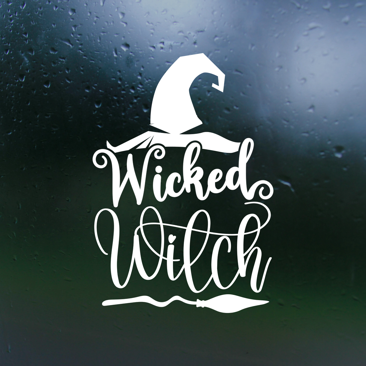 Dye Cut Vinyl Wicked Witch Decal – Get Decaled