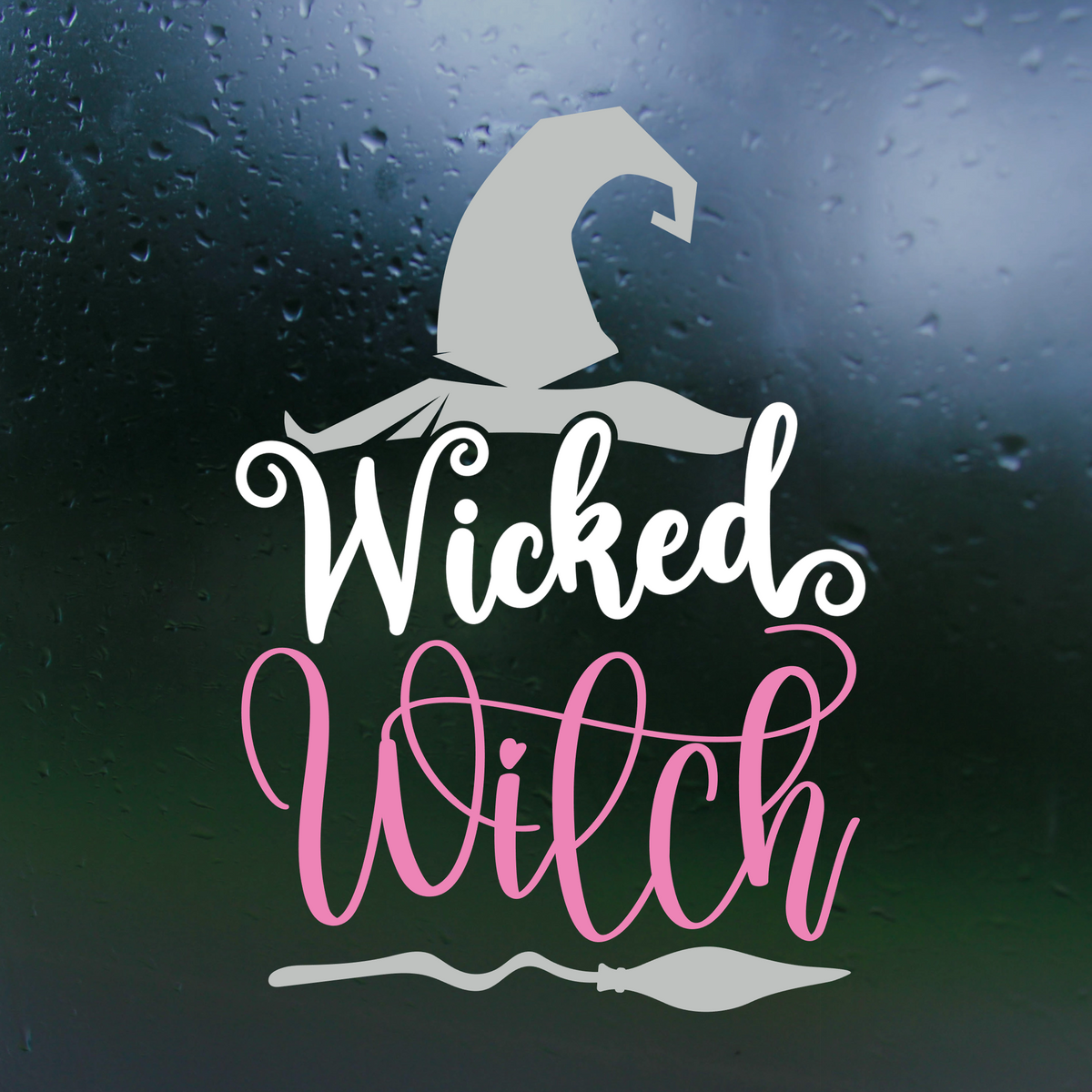 Dye Cut Vinyl Wicked Witch Decal – Get Decaled